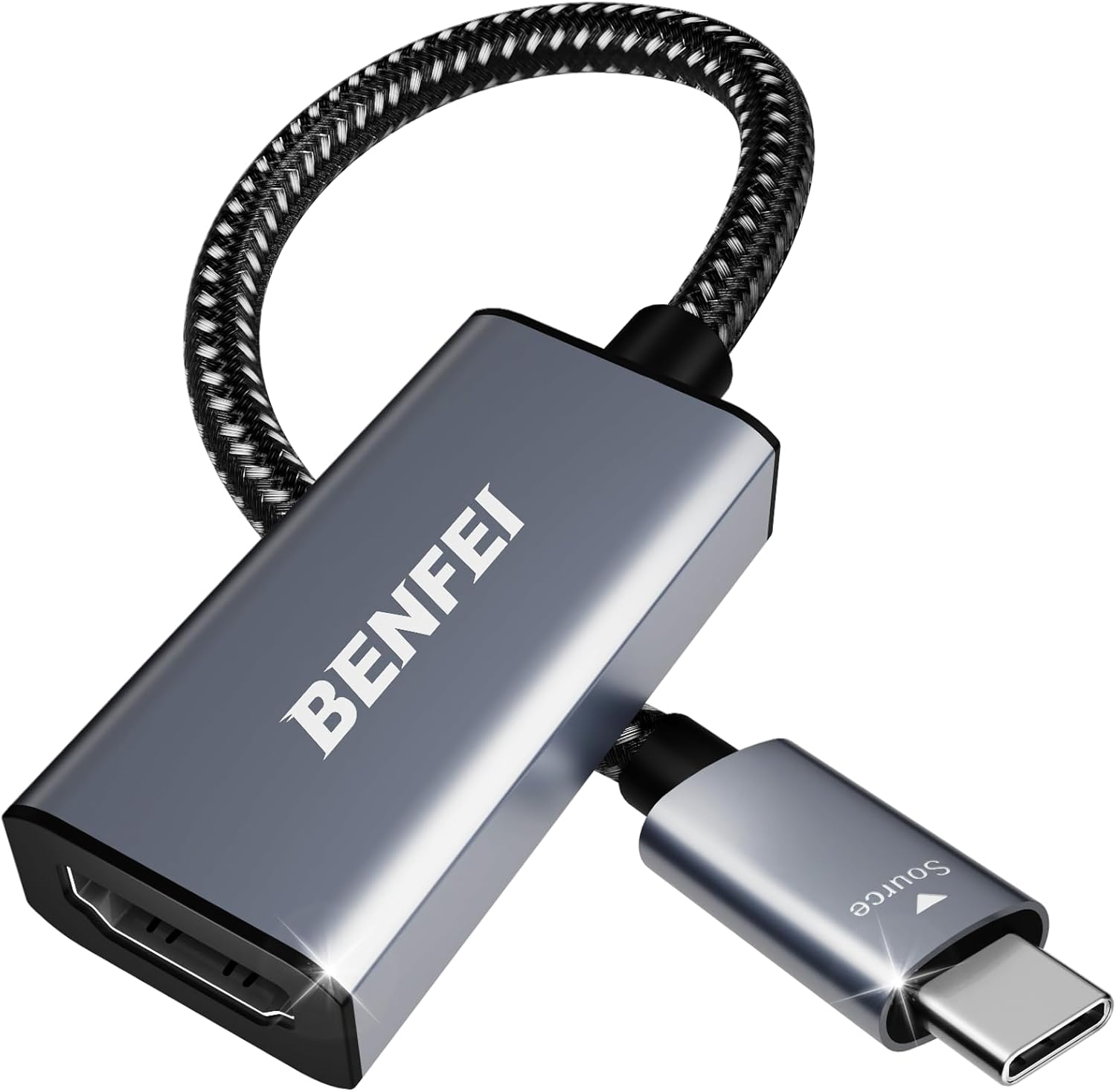 Benfei, USB C to HDMI Adapter, 3840x2160@30Hz, Grey - Walmart.com