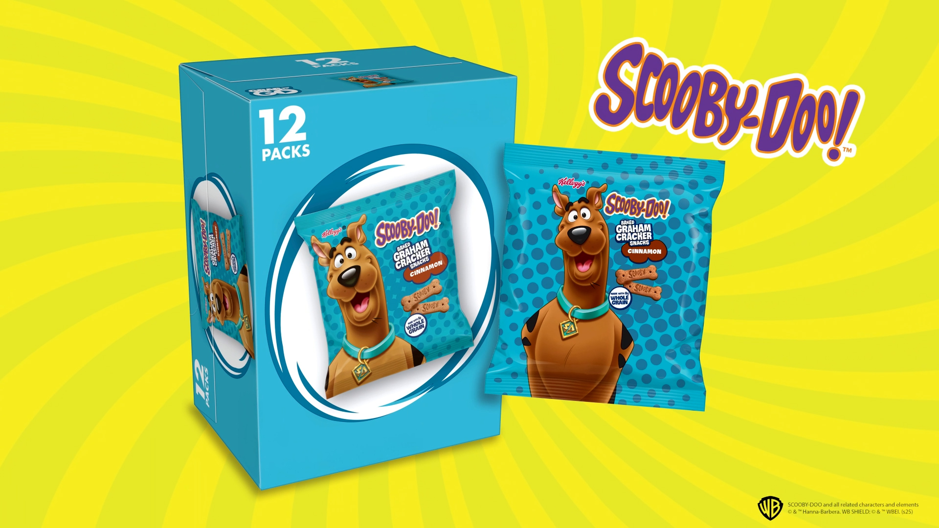Kellogg's SCOOBY-DOO! Kids' Halloween Pack, Chocolate & Cinnamon Baked ...