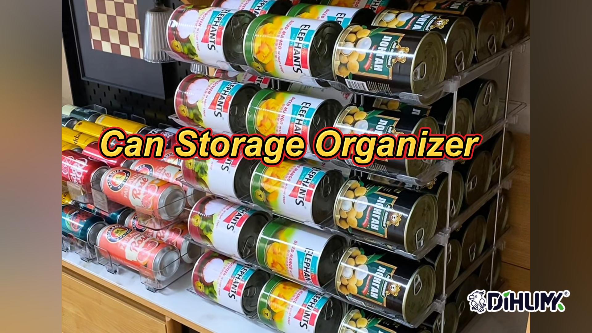 DIHUMK Can Organizer for Pantry Storage Canned Goods Food Holders and ...