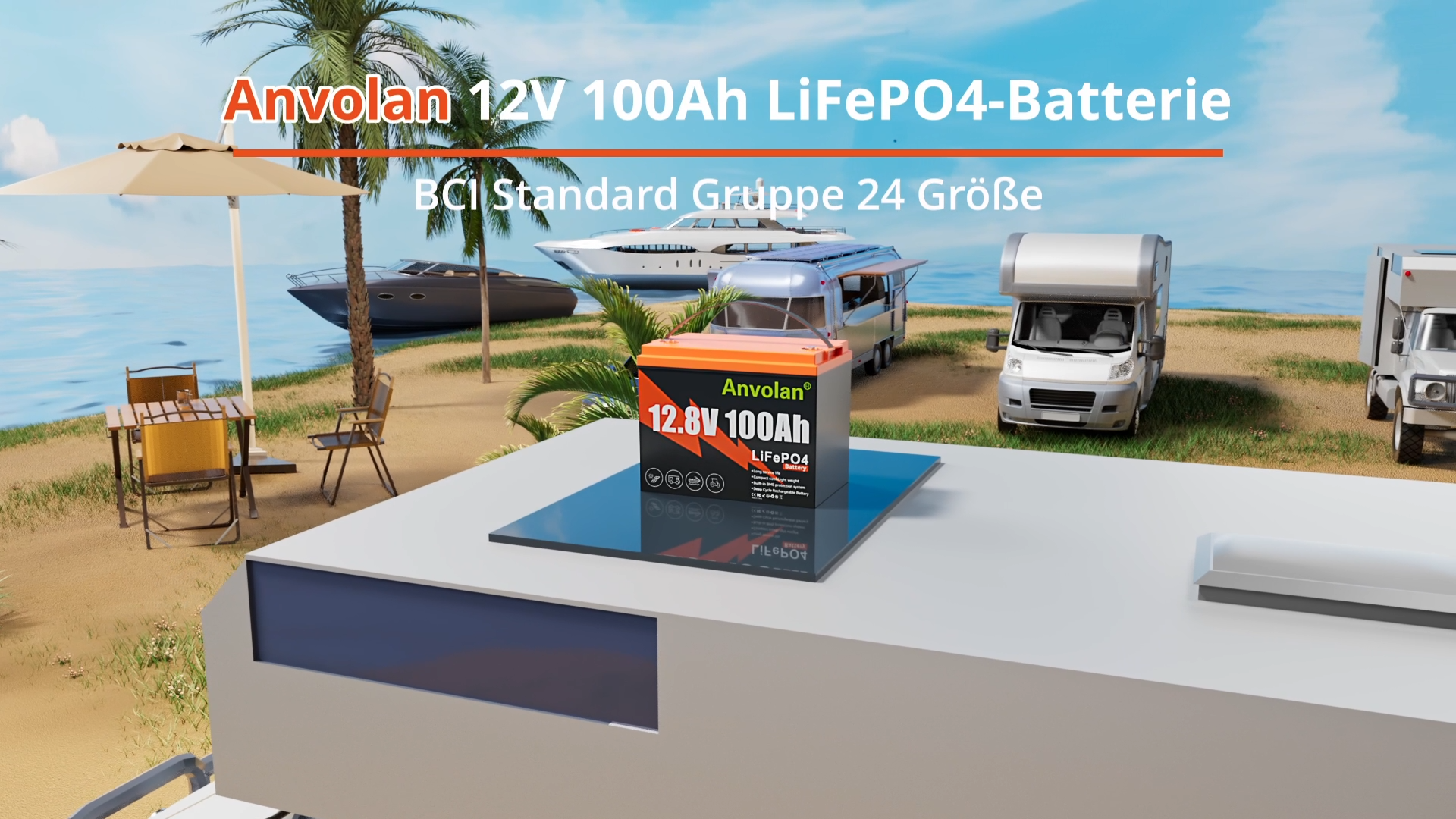 12V 100Ah LiFePO4 Lithium Battery Group 24 Lithium Iron Phosphate ...