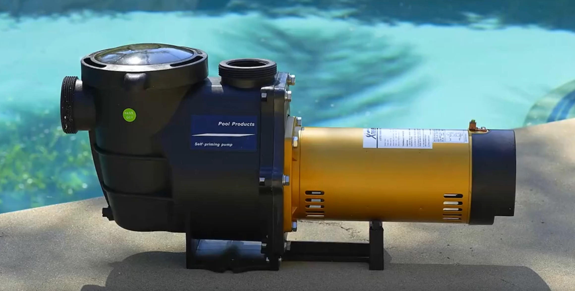 XtremepowerUS 2HP In-Ground Pool Pump with Dual Watt, High Flow and ...