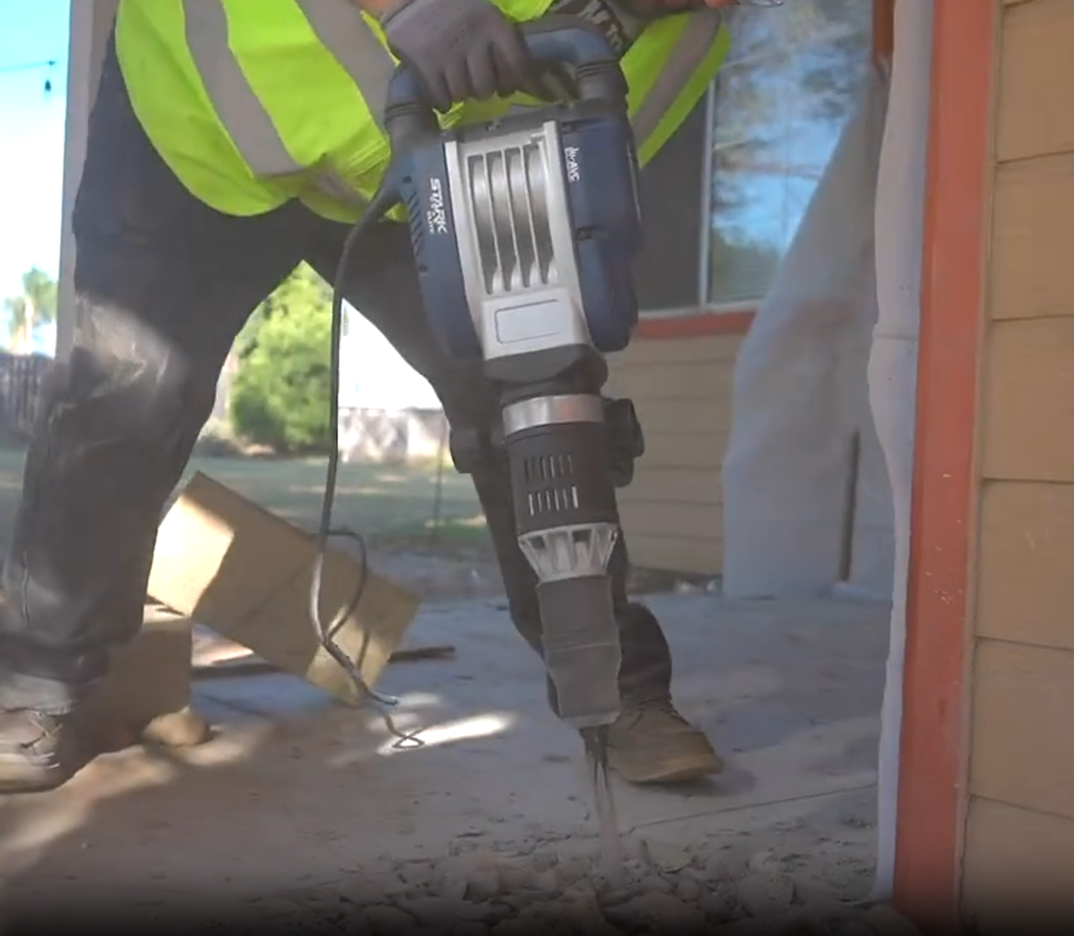 XtremepowerUS, Electric Demolition Jack Hammer, 3600W, 1900 BPM ...