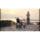 Alton Lightweight Foldable Electric Wheelchair, 500W—12mi, Travel Power ...
