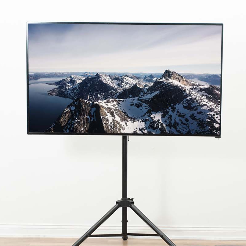 "VIVO Portable Screen Mount, Black Tripod Stand, Height Adjustable for ...