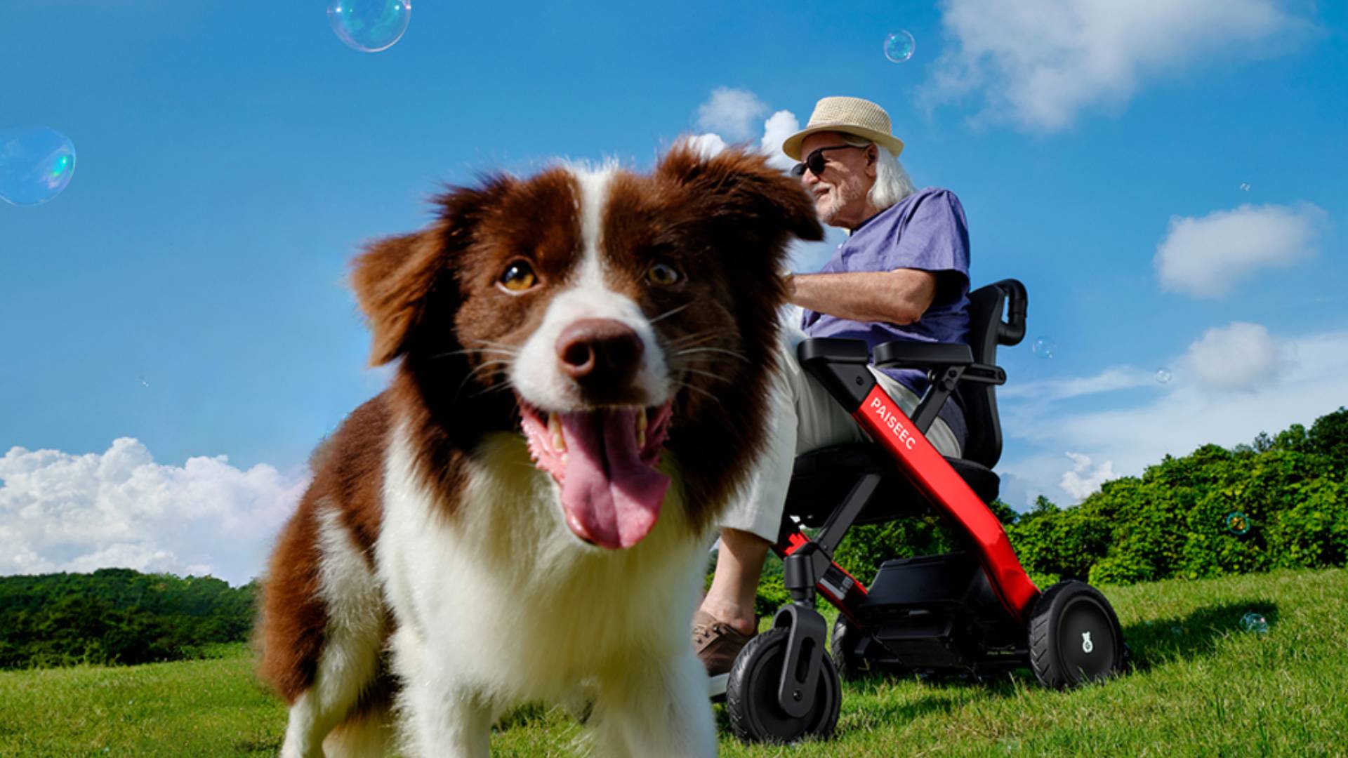 3 in 1 Electric Wheelchair, 16 Miles Long-Range (265LBS) Lightweight ...