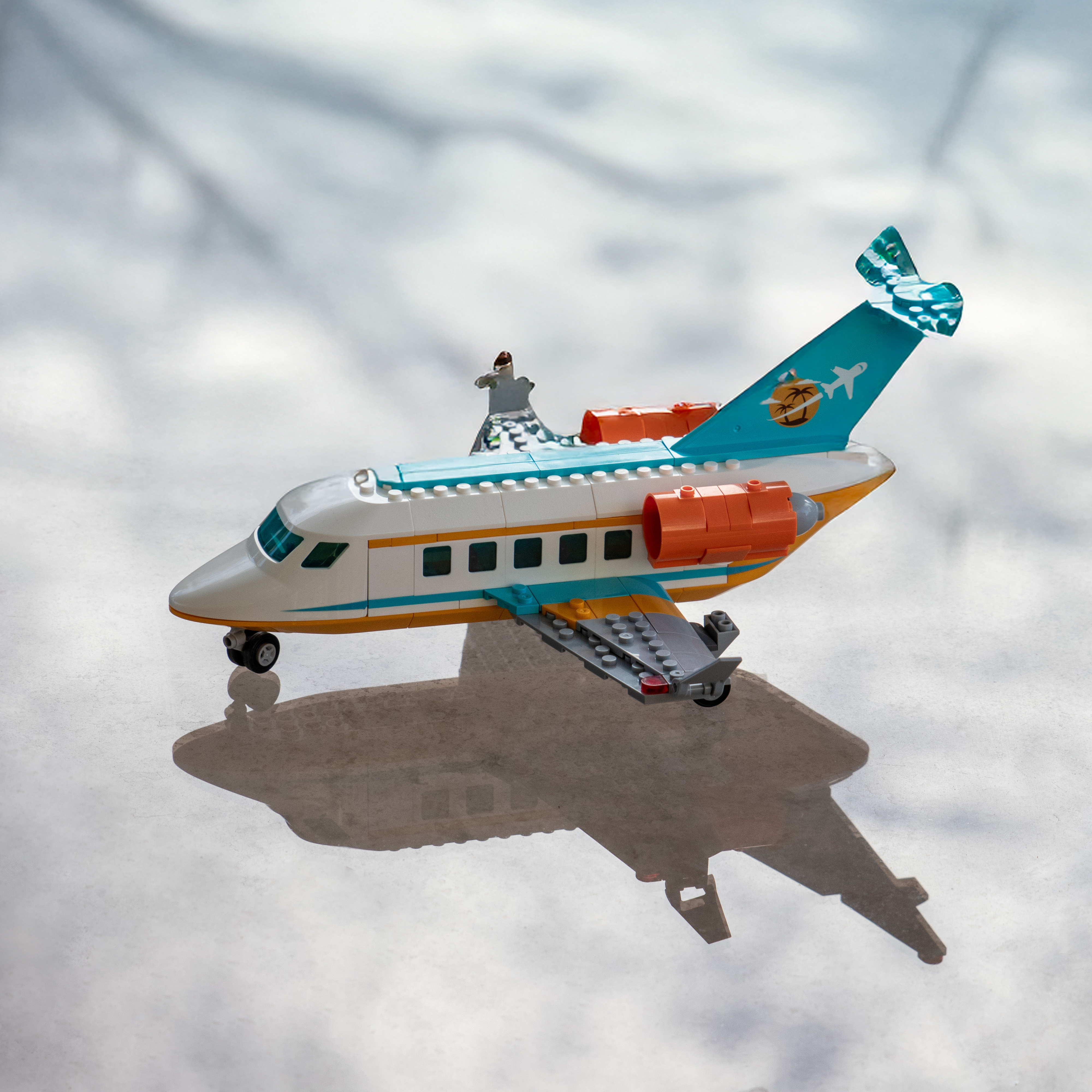 Brick Loot Vacation Airlines Passenger Airplane Set, 176 pcs - Walmart.com
