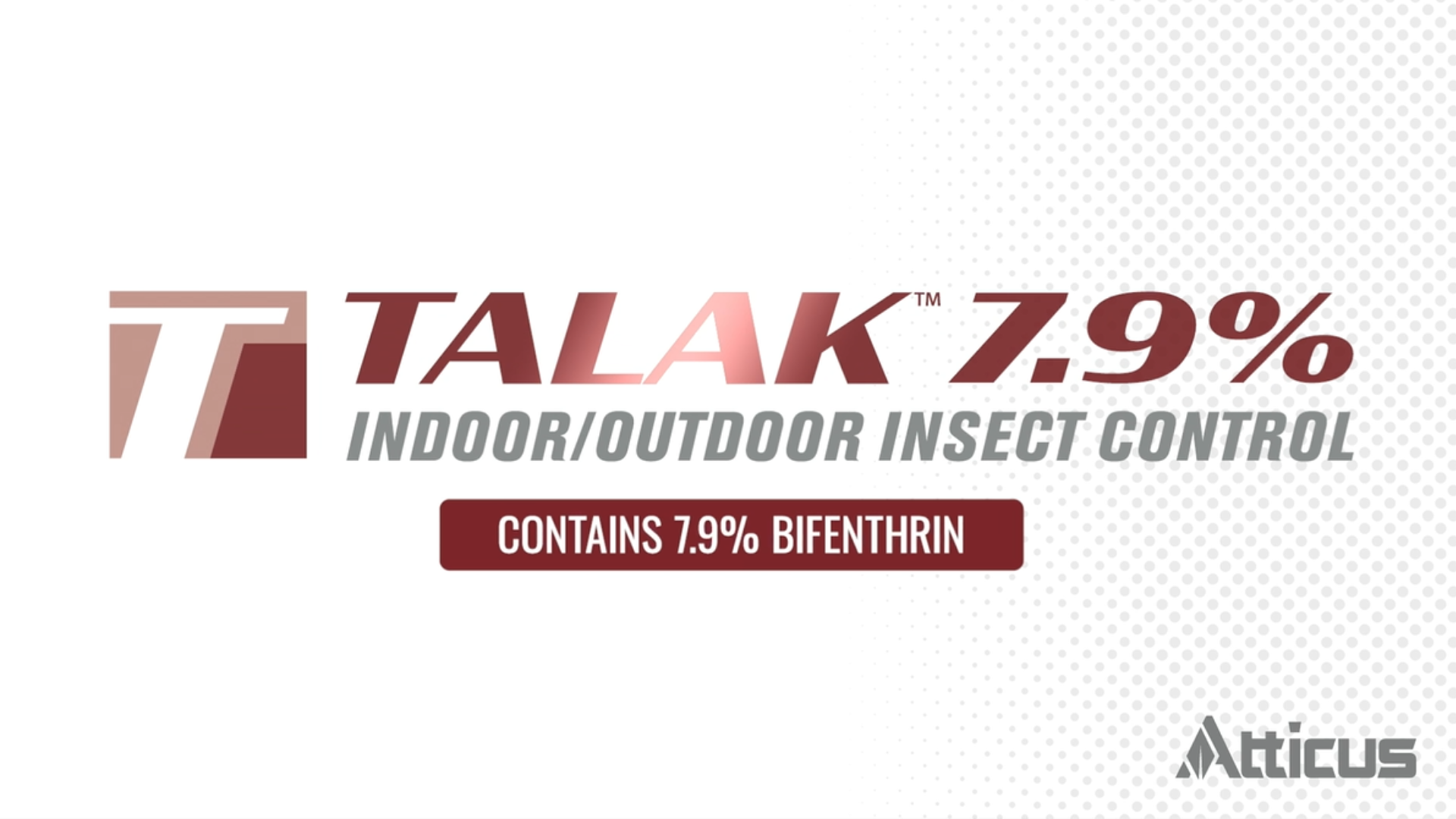 Atticus Talak 7.9% Indoor Outdoor Insect Control Bifenthrin Concentrate ...