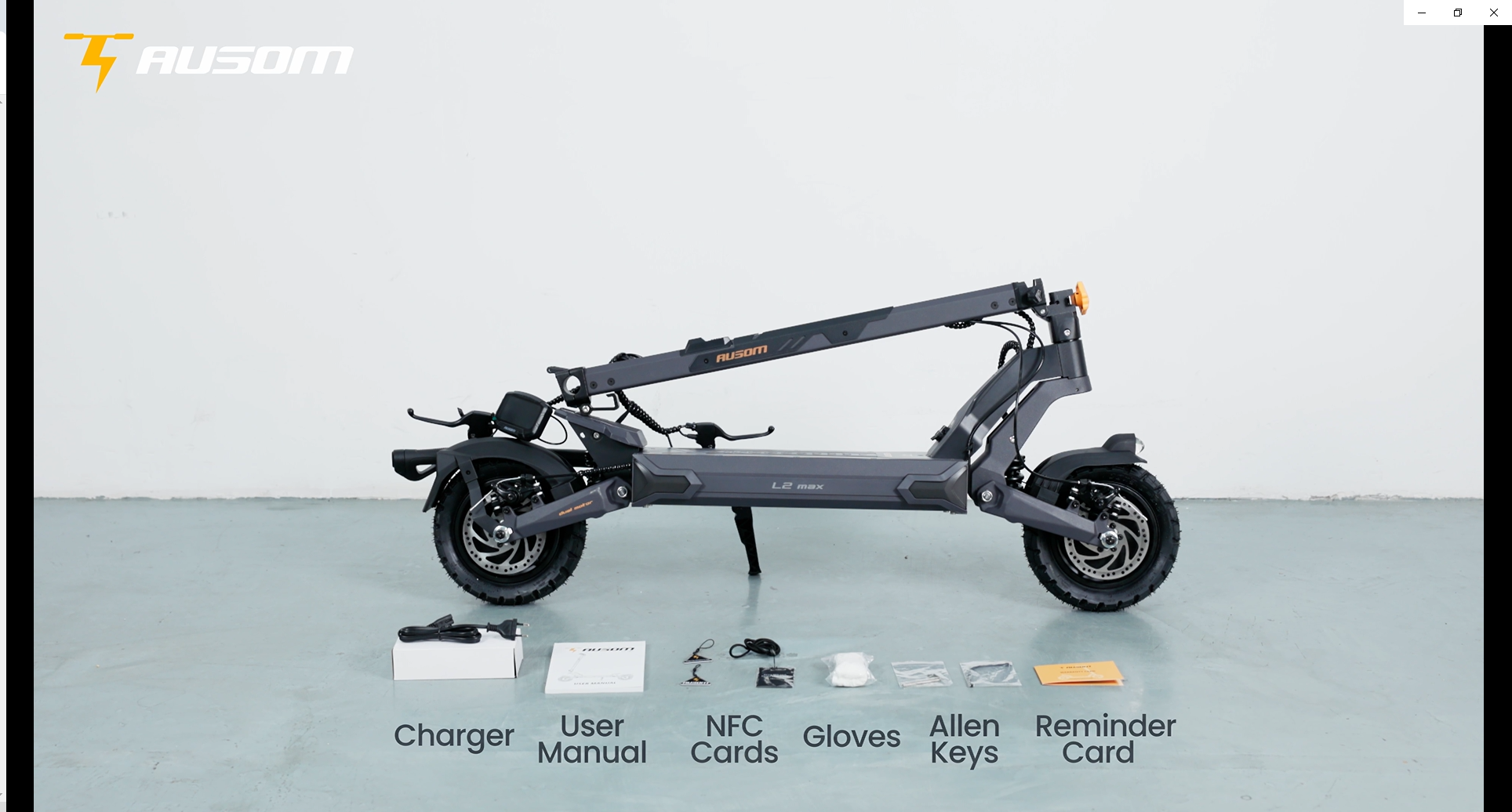 Ausom Electric Scooter Dual Motor Adult– 2688W Power, 56 Miles Range ...