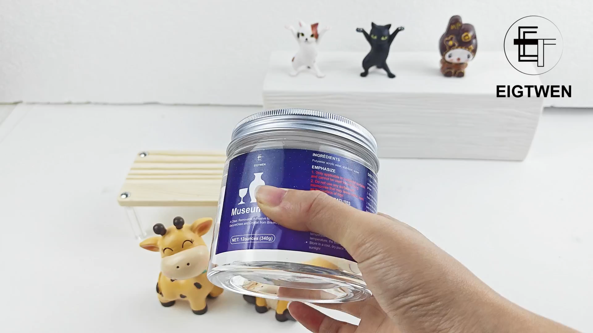 6.35oz Clear Museum Paste, Museum Glue Clear Removable, Excellent ...
