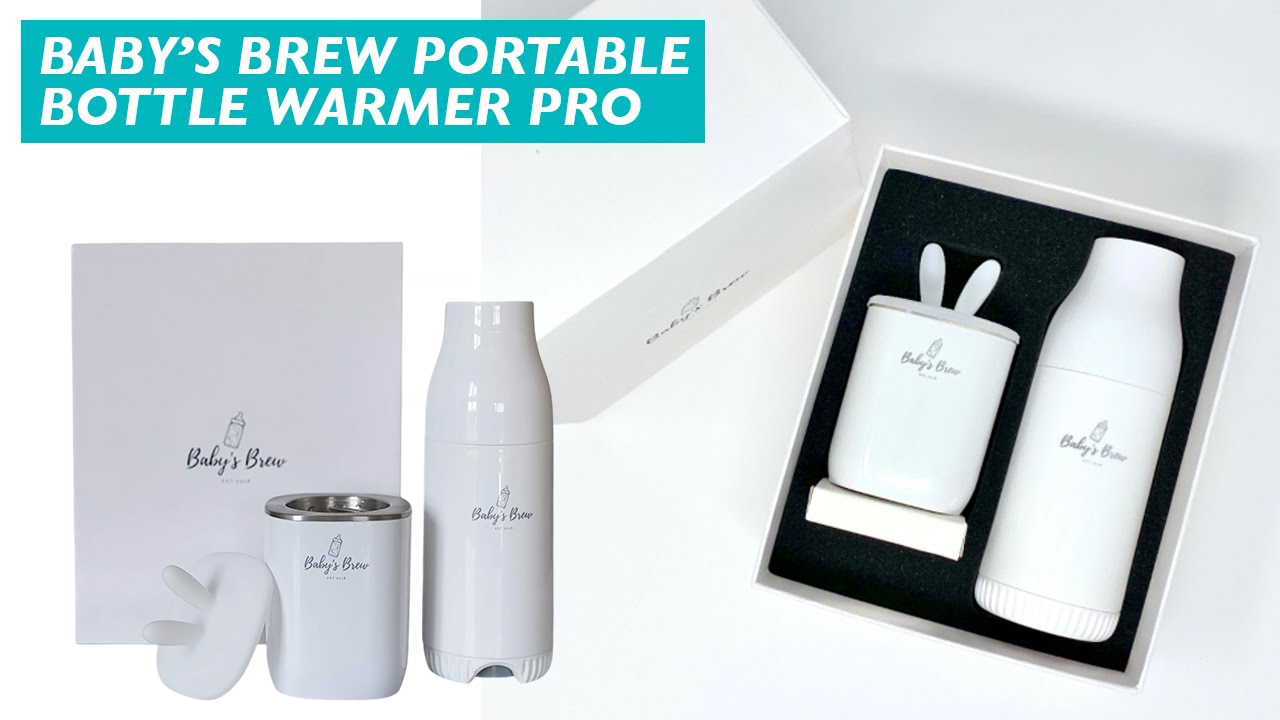 Baby's Brew Fast Milk Warmer Set, Cordless, Portable, for Water ...
