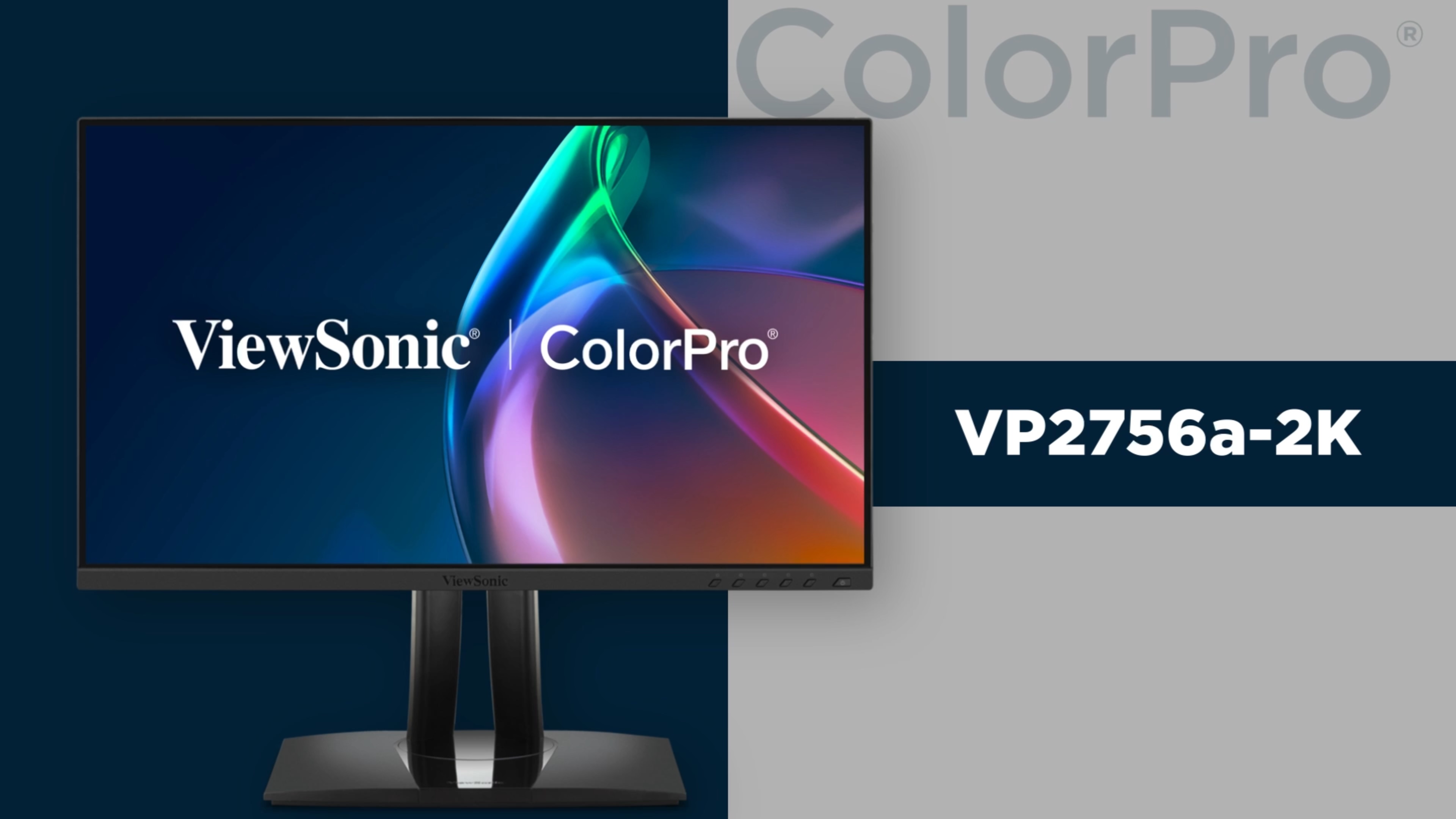 ViewSonic VP2756A-2K 27' IPS QHD 1440p Monitor with Advanced Ergonomics ...