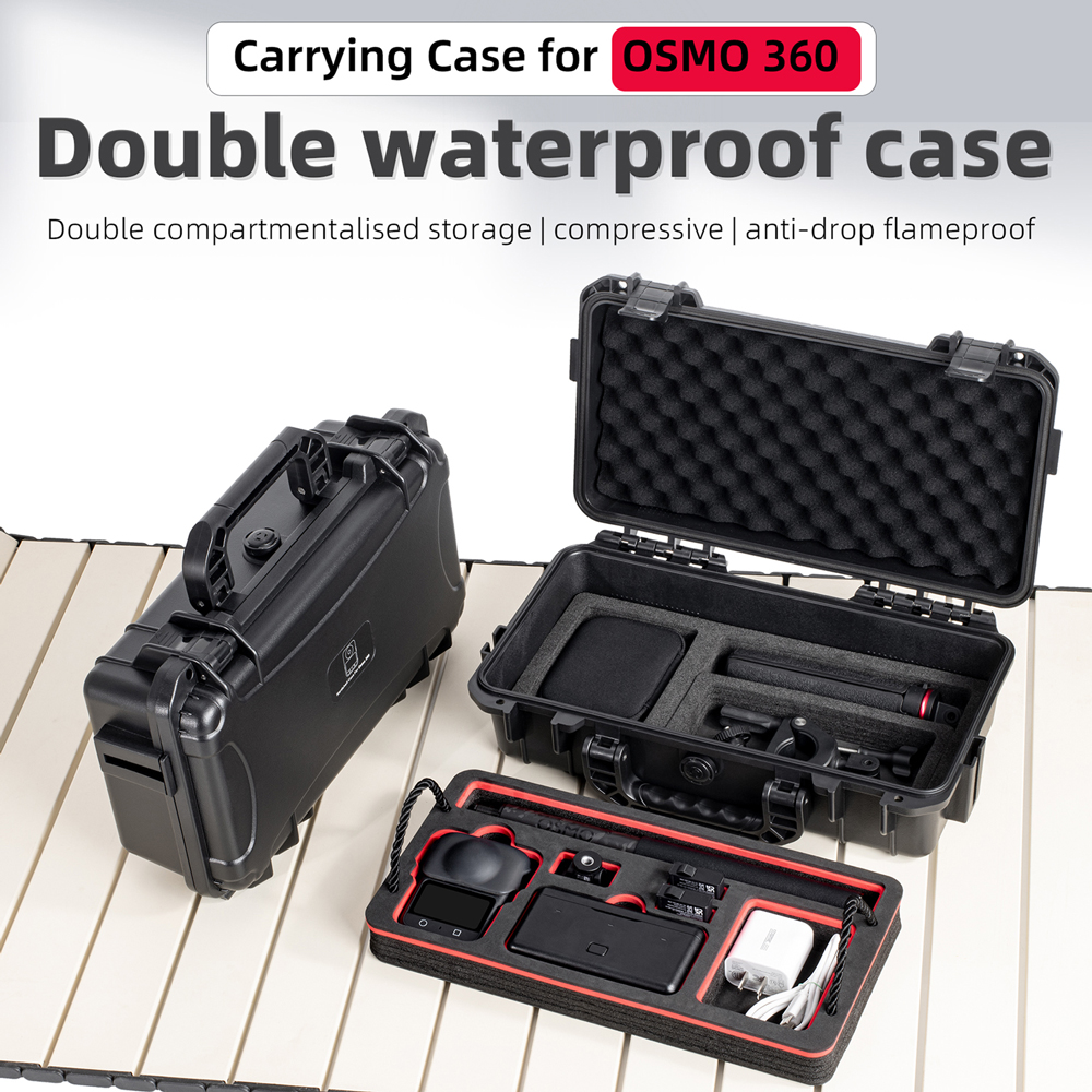 Waterproof Case for DJI Osmo 360 Camera Accessories Storage Box ...