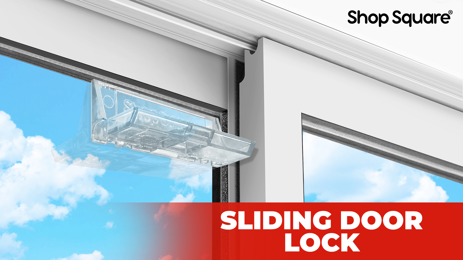 Sliding Door Lock for Home Safety - 2 Pack Sliding Glass Door Lock ...