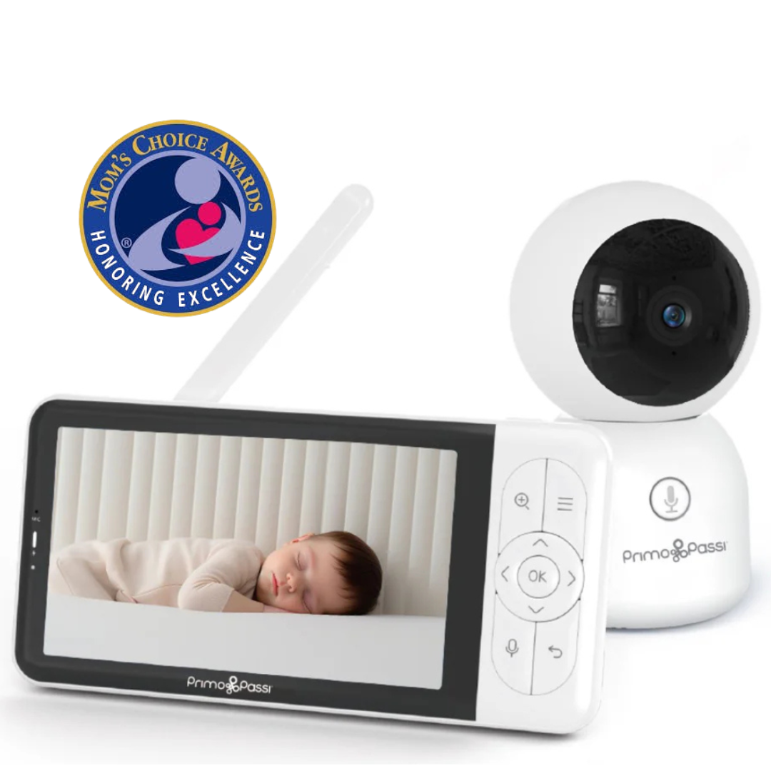 Primo Passi - Smart Wi-Fi Baby Monitor with 5” HD Screen, Night Vision ...