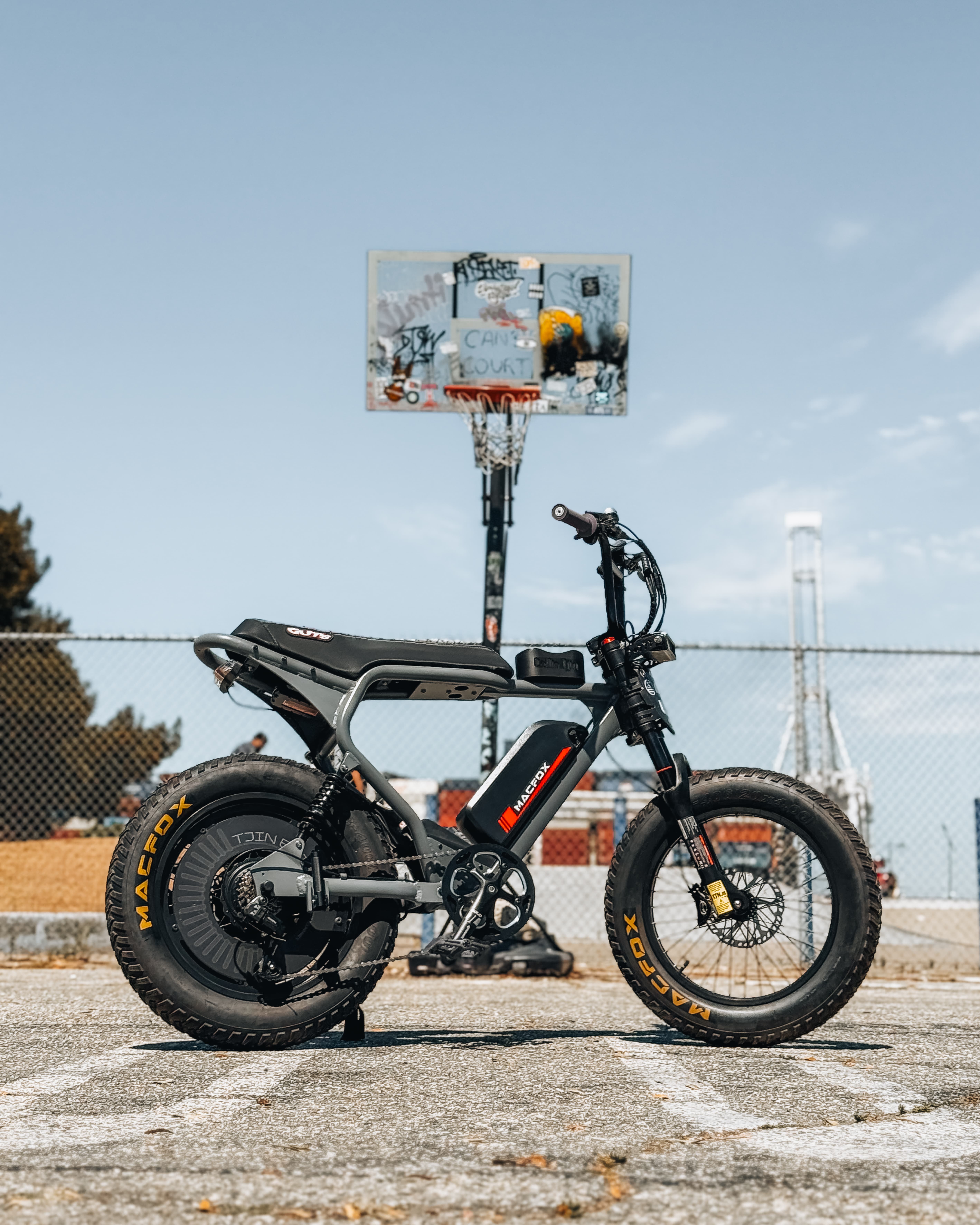 Macfox X2 1000W Peak Electric Mountain Bike , 20"x4.0" Fat Tire E-Bike ...