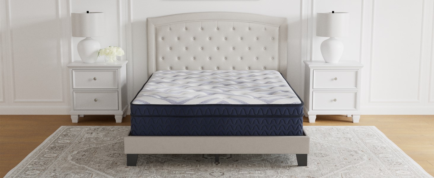Signature Design by Ashley Chime 12" Inch Hybrid Mattress in a Box ...