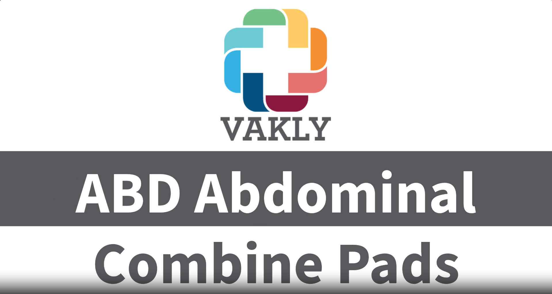 Vakly Sterile Combine Abdominal Pads 8" x 10"- Extra Absorbent ABD Pads ...