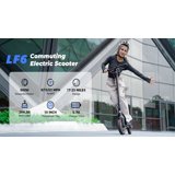 LiteFive LF6 Electric Scooter with 500W Motor, 10” Tires, 22mph & 23Miles Range, Folding ...
