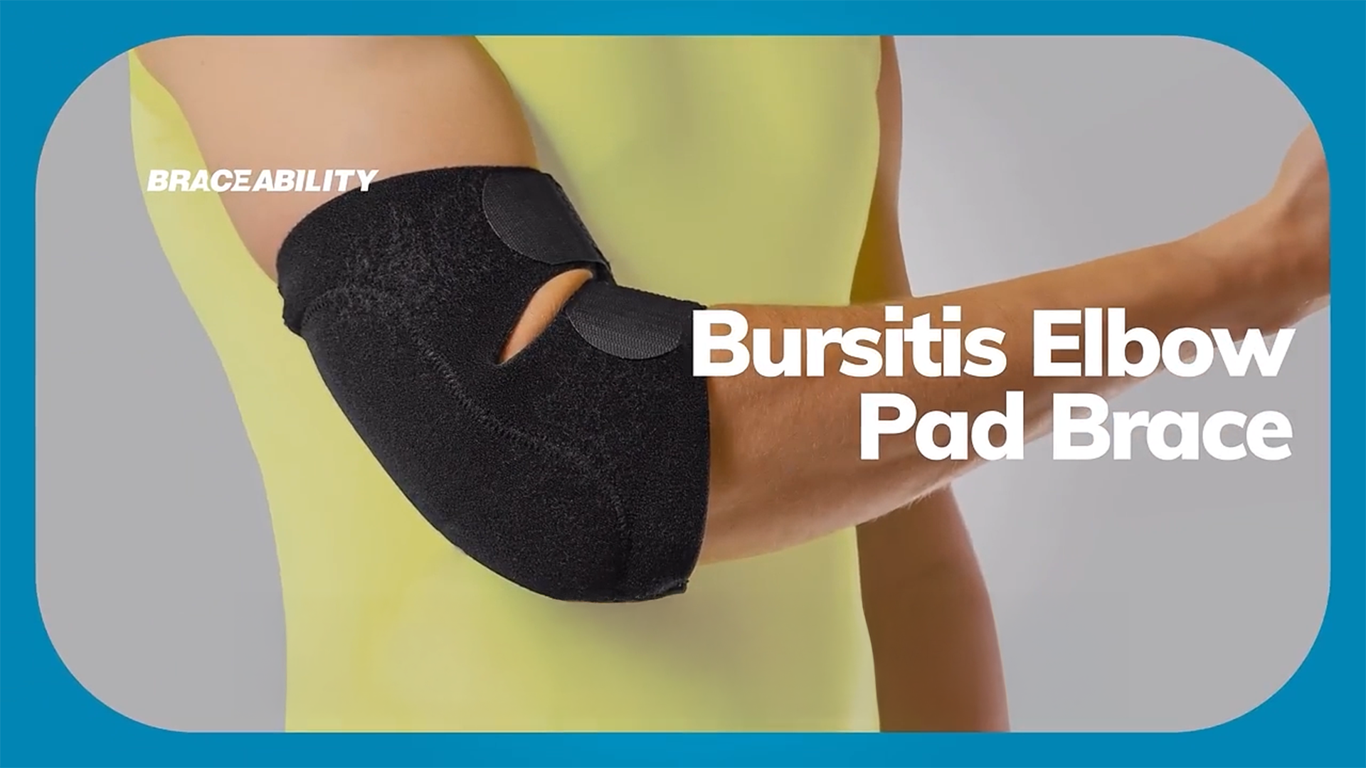 BraceAbility Elbow Brace for Tennis Elbow and Tendonitis - Compression ...