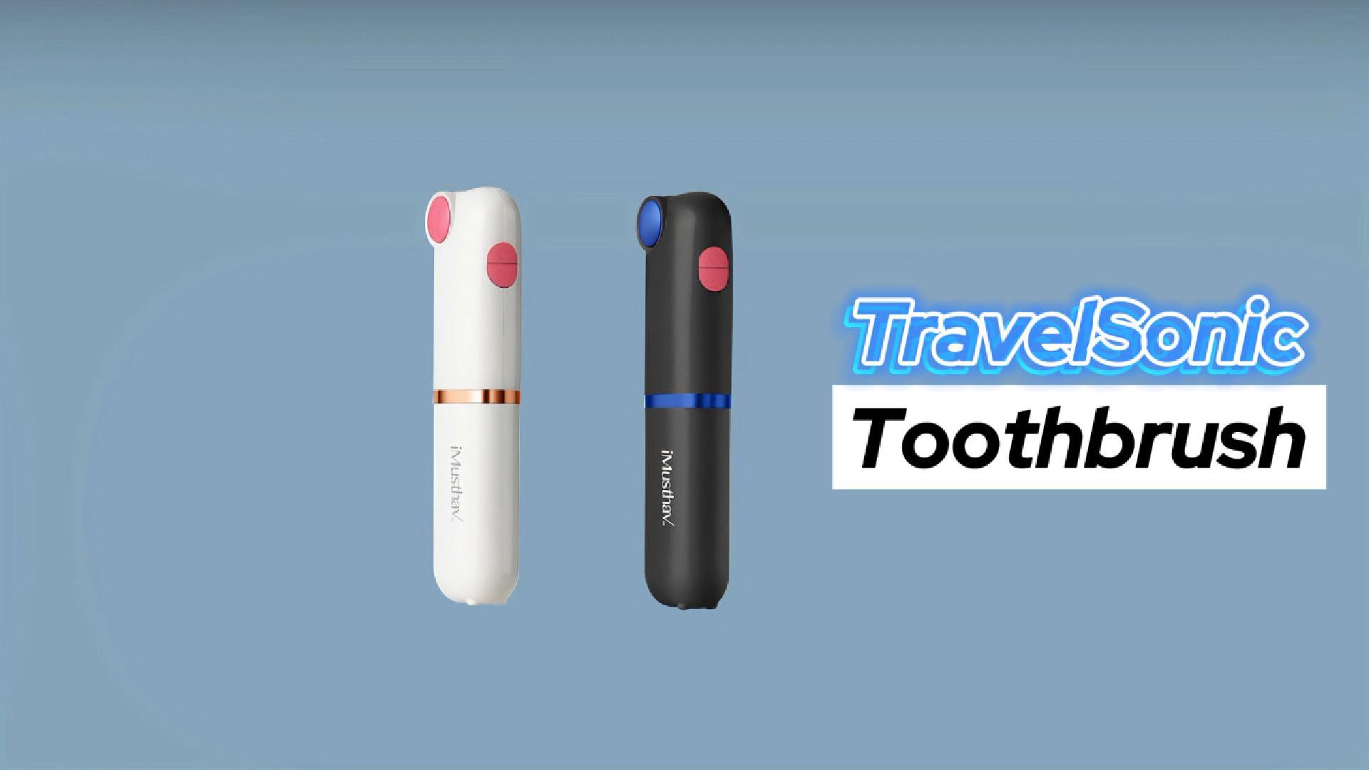 iMusthav Foldable Travel Sonic Electric Toothbrush with Whitening ...