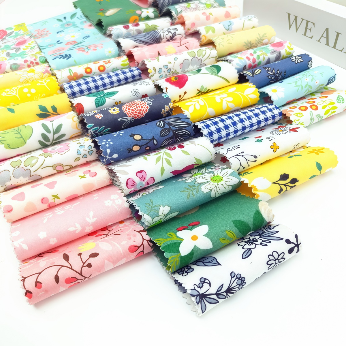 iMzoon 80 Pcs Jelly Roll Fabric Strips for Quilting Fabric, Sewing ...
