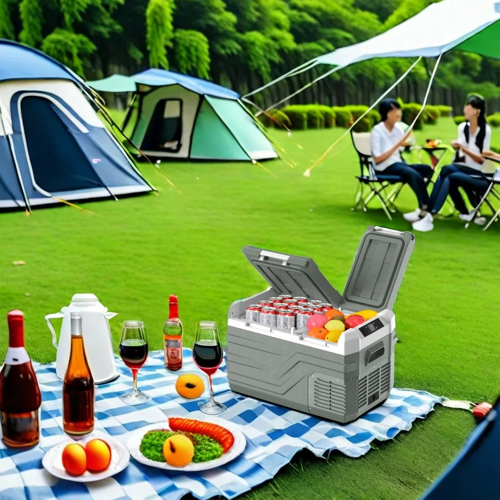 Alpicool 12V Portable Refrigerator, Dual Zone Freezer, Cooling Fridge ...