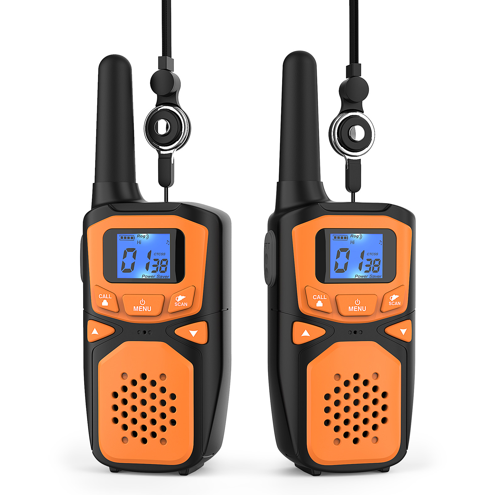 Wishosue Rechargeable Walkie Talkies for Kids and Adults, Long Range 2 ...