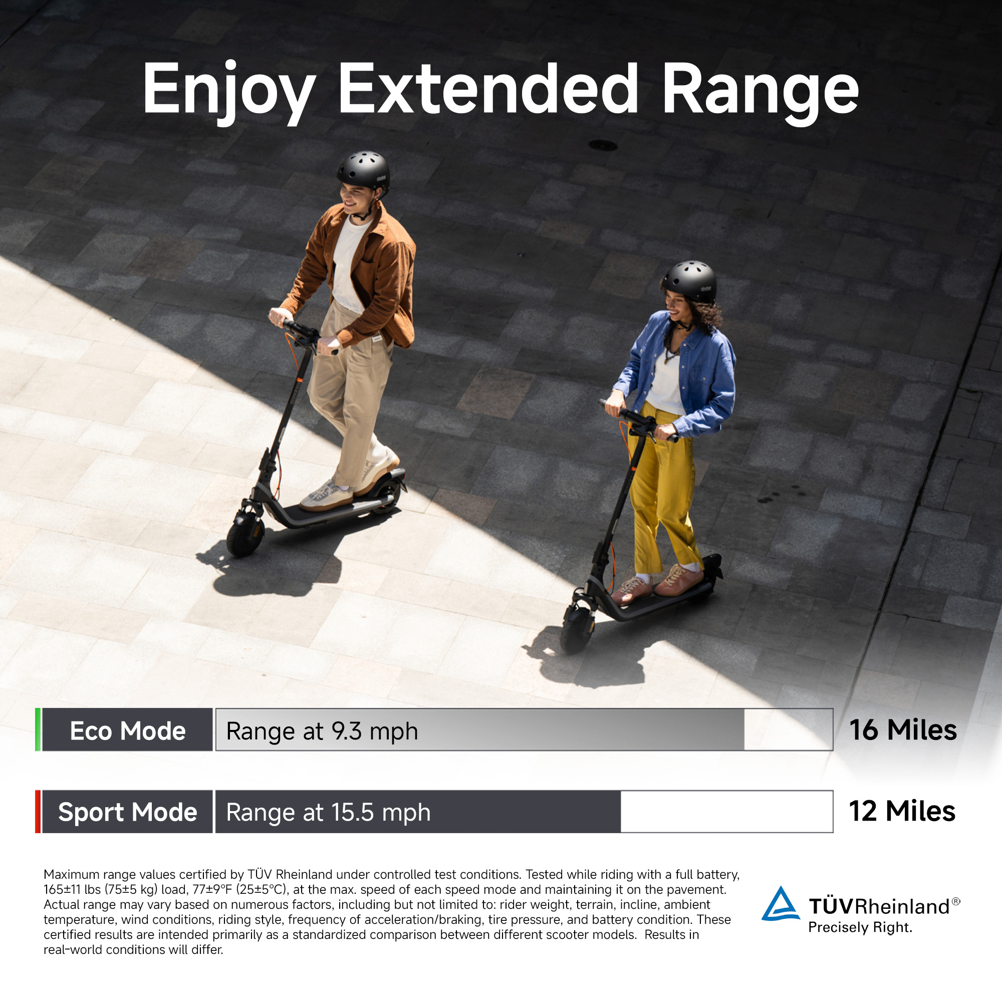 Segway E2 Plus II Electric Scooter, 15 mph Max Speed, 16 Miles Max ...