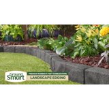 GroundSmart Cobblestone Rubber Garden Edging, Easy Lawn & Bed Sidewalk ...
