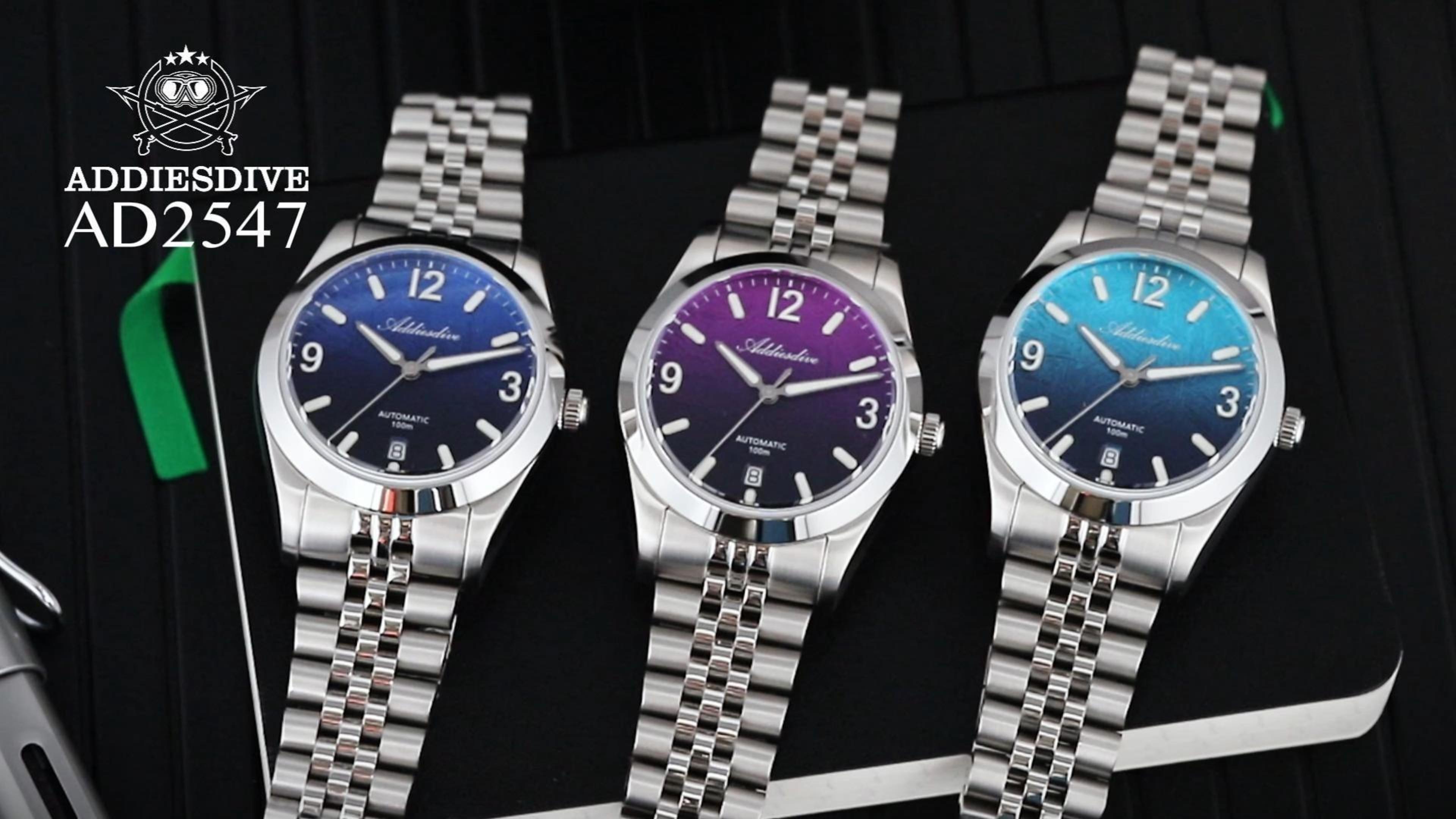 ADDIESDIVE Automatic Watches for Men 39mm Sapphire Crystal Japanese ...