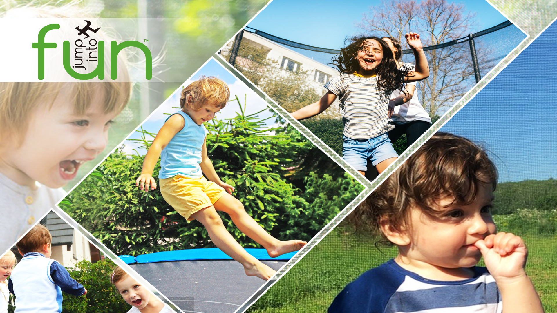 Jump Into Fun Trampoline 12FT with Enclosure, LED Light, 1200LBS ...