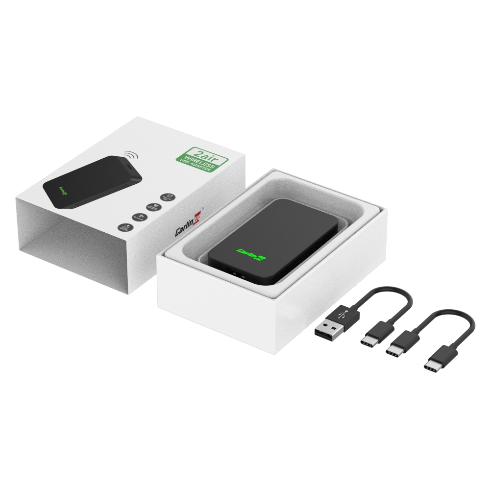 Carlinkit 5.0 Wireless CarPlay Dongle, Bluetooth Adapter, 5.8GHz WiFi ...