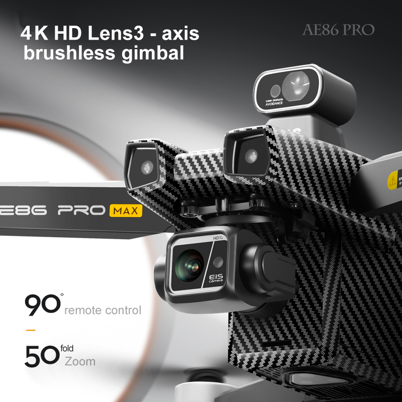 Ae86 Pro-Max Screen Control Aerial Drone, Obstacle Avoidance drone 2 ...