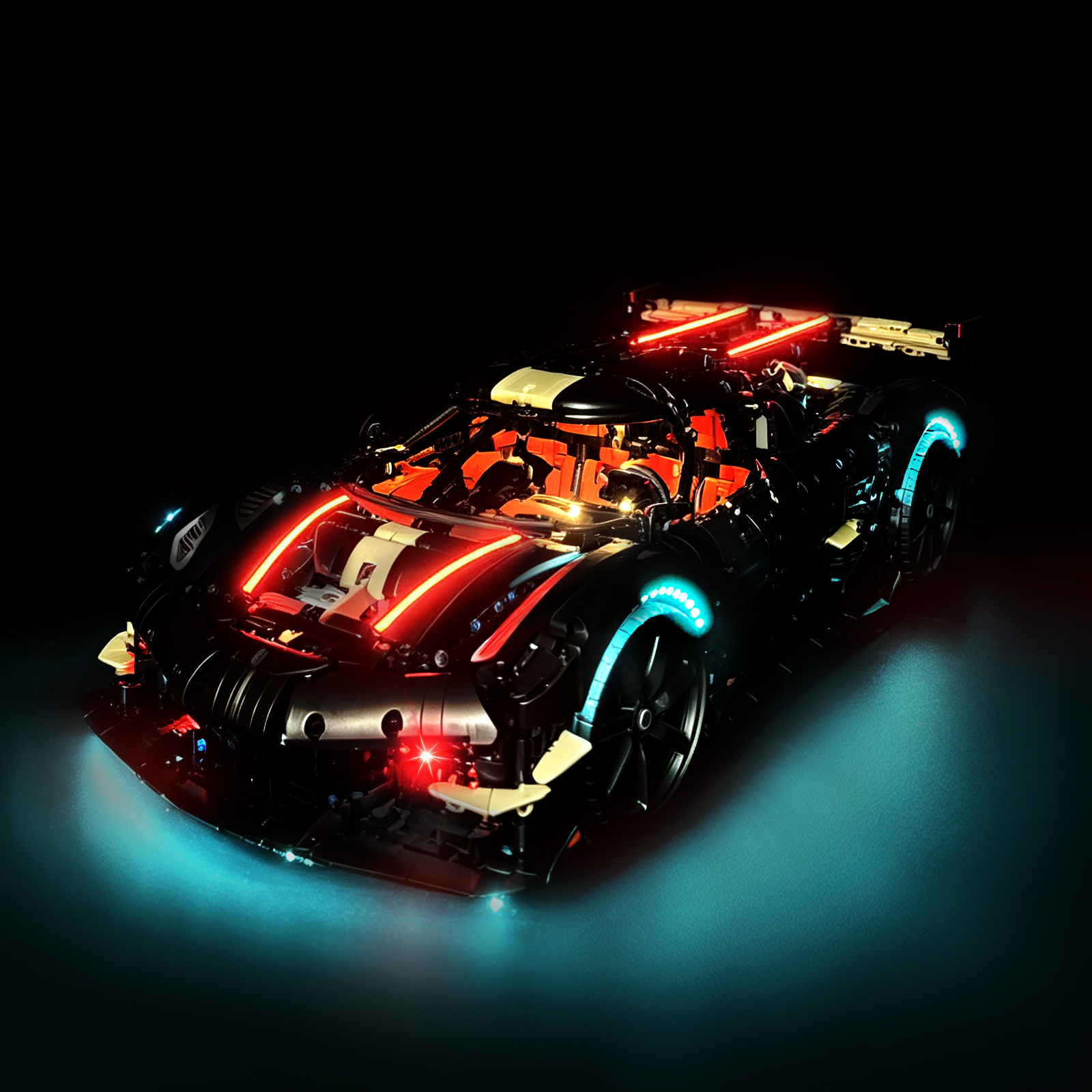 LYBMTWF LED Lighting Kit Compatible with Lego 42232 Koenigsegg Sadair's ...