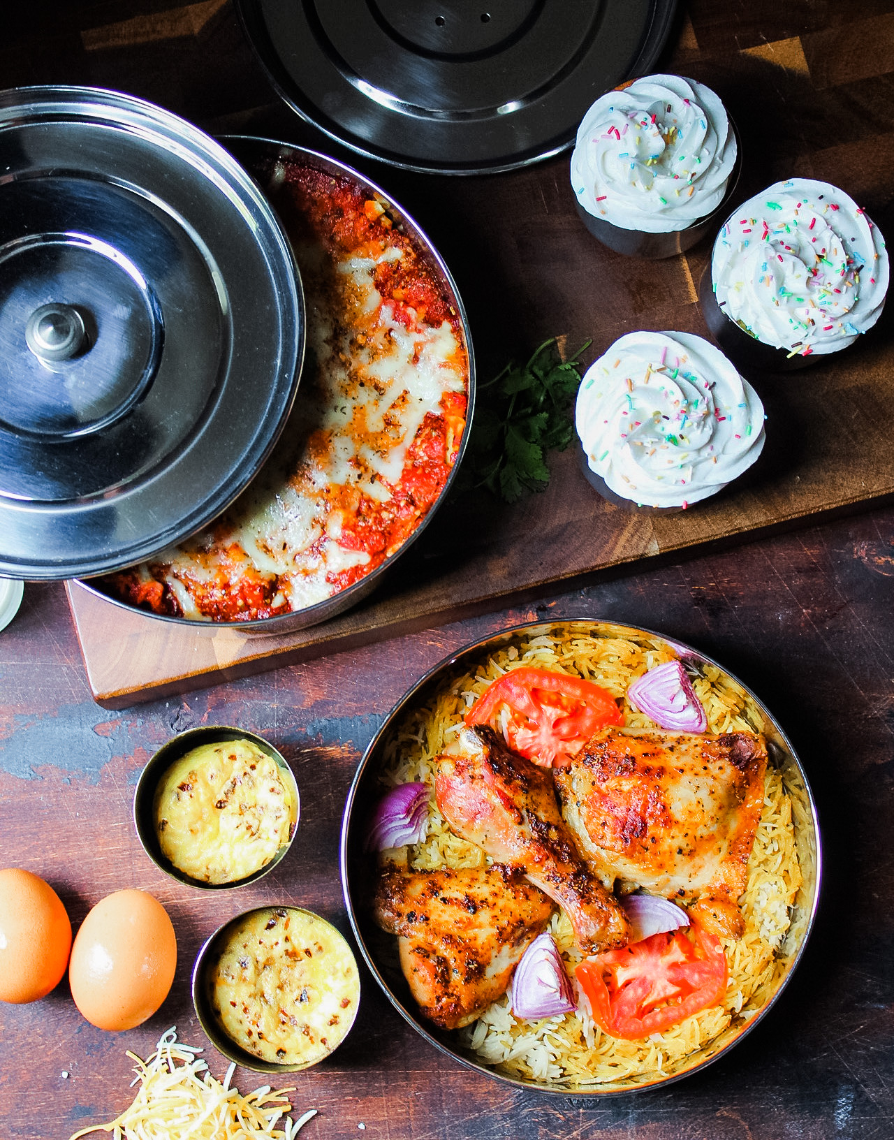 Ecozoi Stainless Steel Insert Instant Pot Pans, Pressure Cookers ...