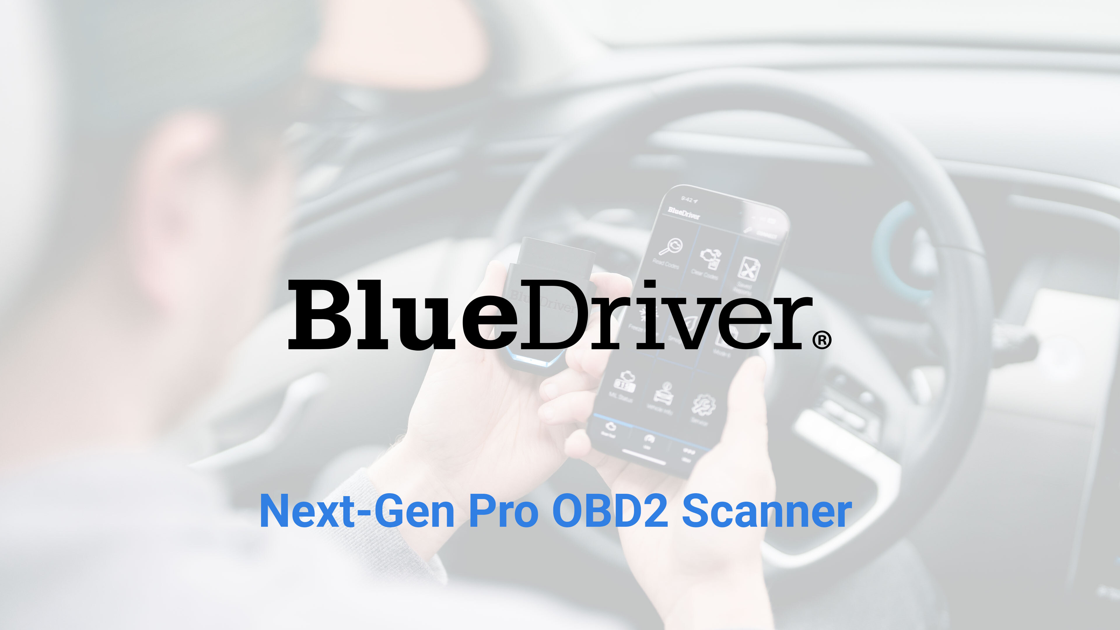 BlueDriver Pro Next-Gen OBD2 Scanner Bluetooth Car Code Reader ...