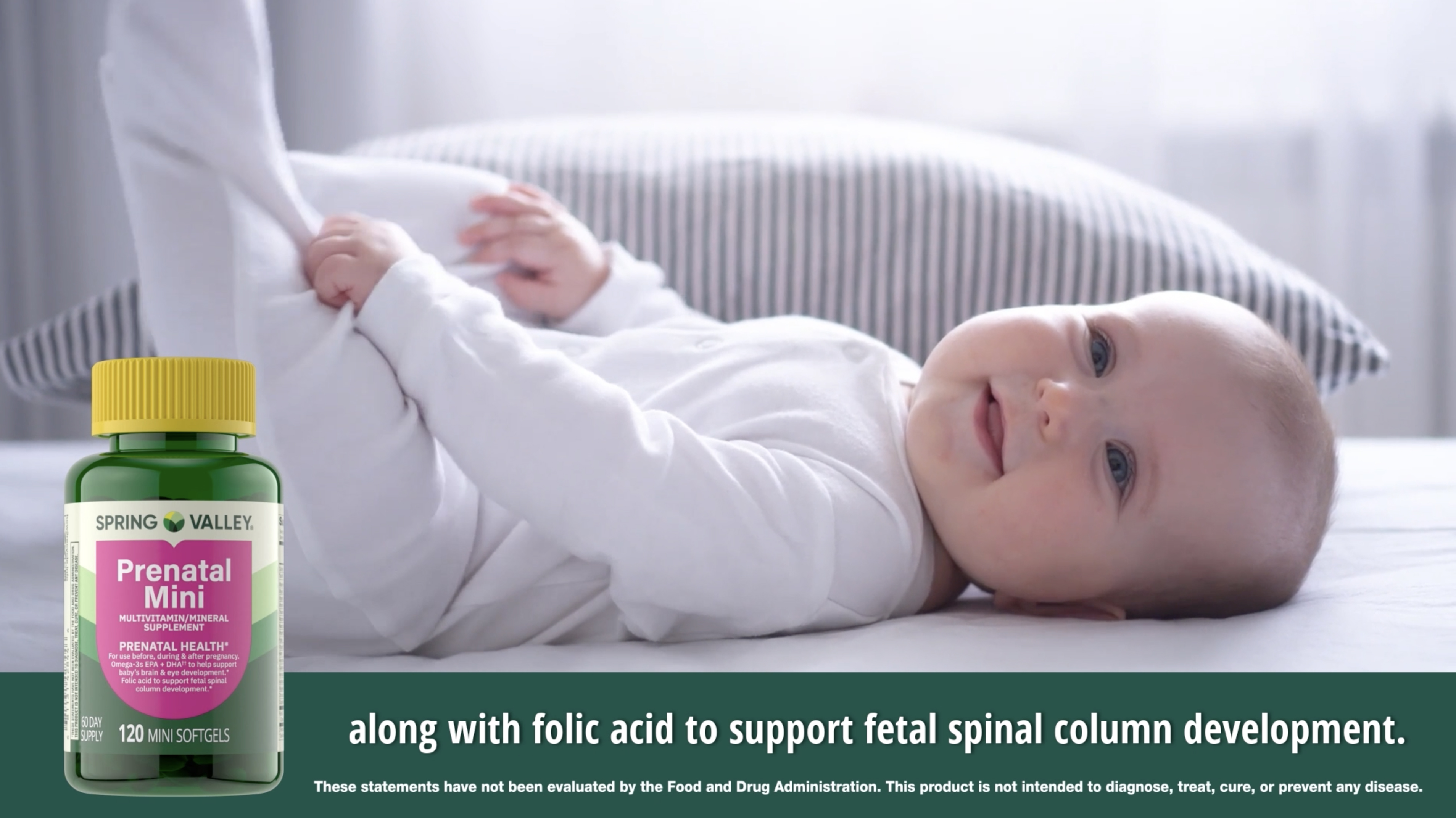 Spring Valley Prenatal Mini Multivitamin/Multimineral Supplement, Mini ...
