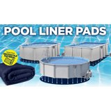 Shop Square 16x32-Foot Rectangle Pool Liner Pad for Above Ground Pools ...