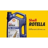 Shell Rotella T6 Full Synthetic 10W-30 Diesel Engine Oil, 1 Gallon ...