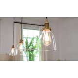 Pathson 1-Light Indusrtial Pendant Light, 200cm Adjustable Cable ...