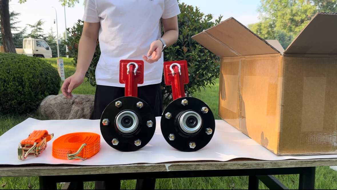 Shipping Container Wheel 6-Lug Kit 6x5.5 Lug Heavy Duty Shipping ...