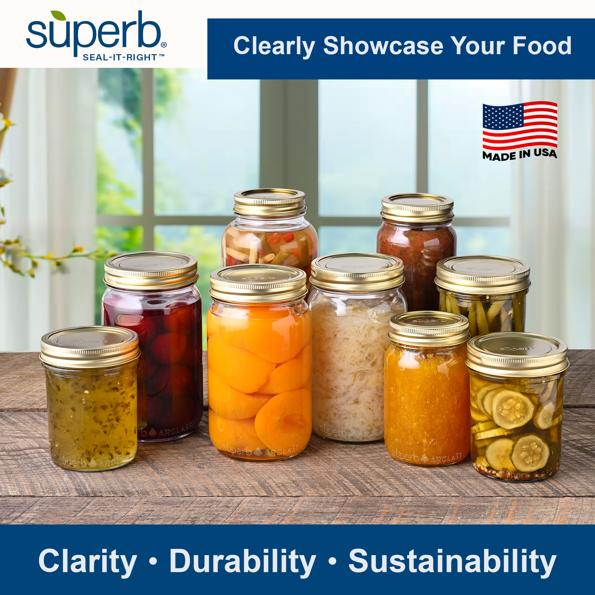 Superb 12-Pack Canning Jar Lids - Wide Mouth, One-Piece Replacement ...