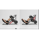 Syedee Multifunctional Leg Machine W/ Linear Bearing Hack Squat & Leg ...