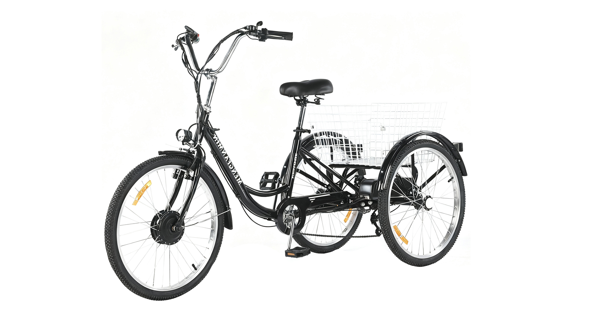 MENGFANMIN Electric Tricycle for Adults,700w Brushless Motor,24 inch 3 ...