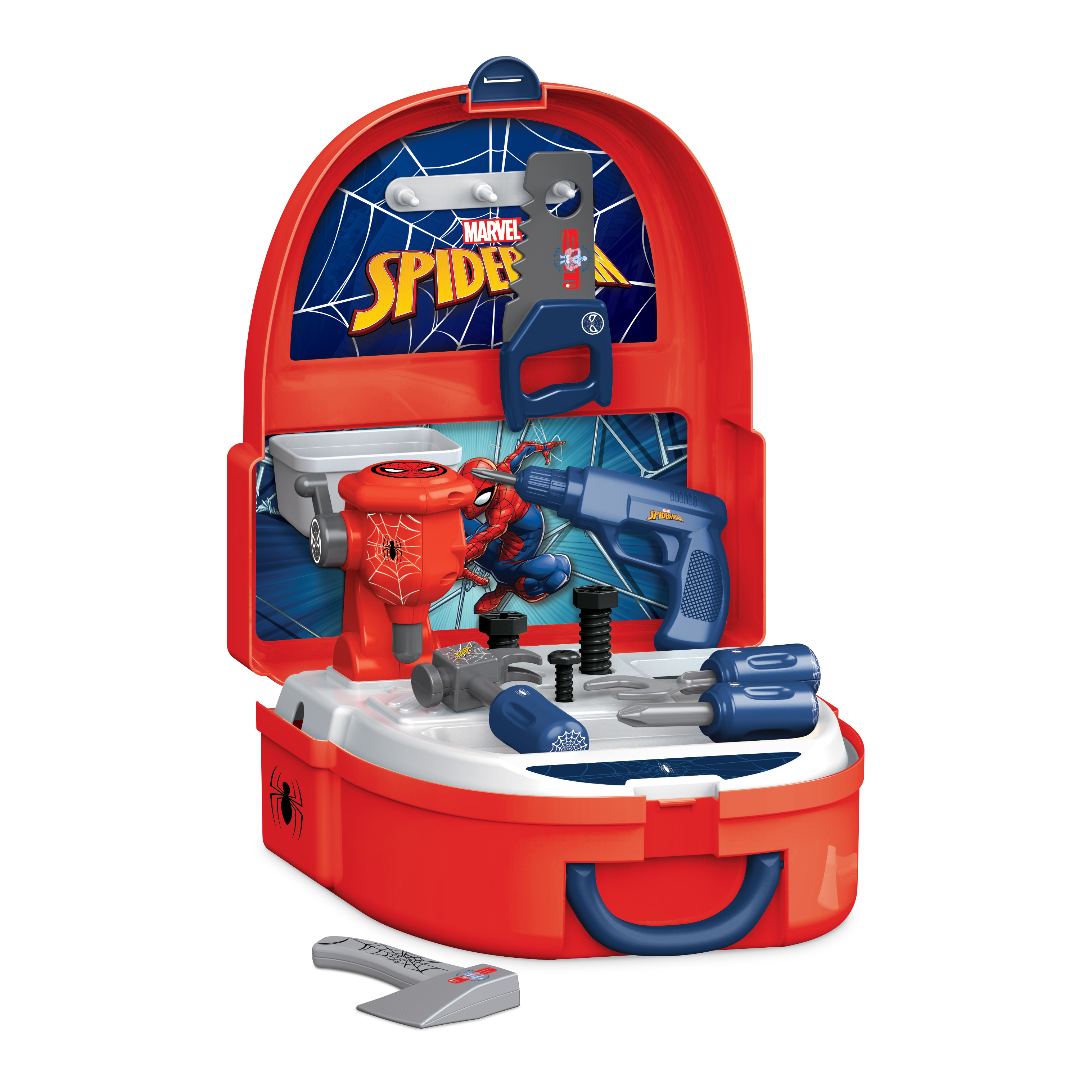 Spider-Man Handyman Backpack 18 Piece Tool Set - Walmart.com