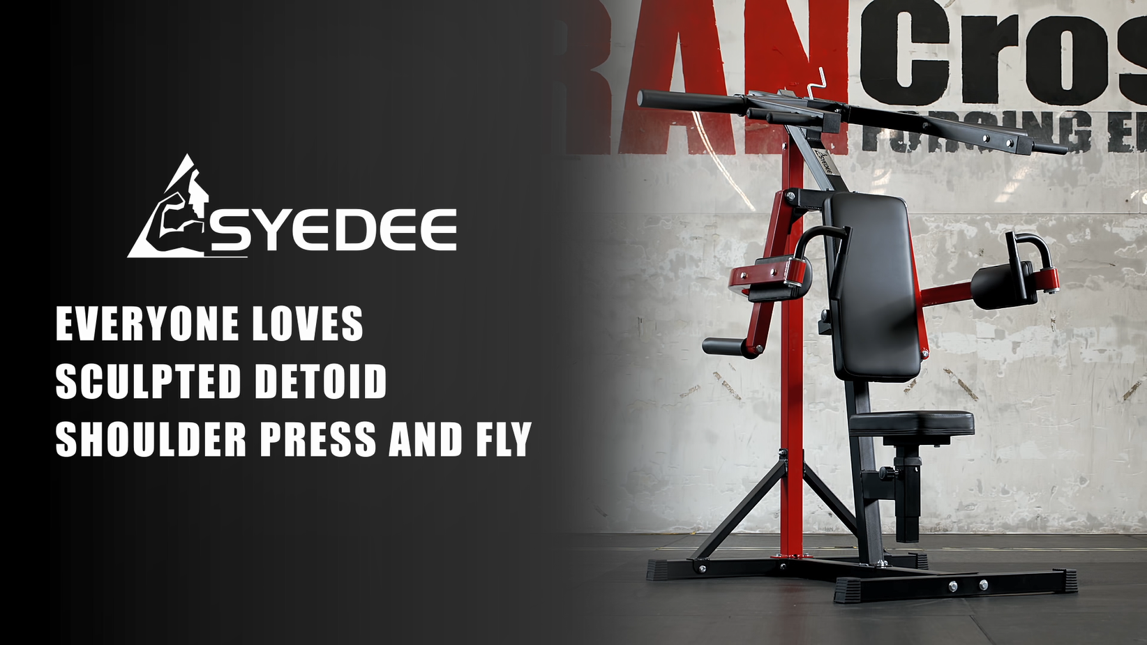 syedee Plate Loaded Deltoid and Shoulder Press Machine with Adjustable ...