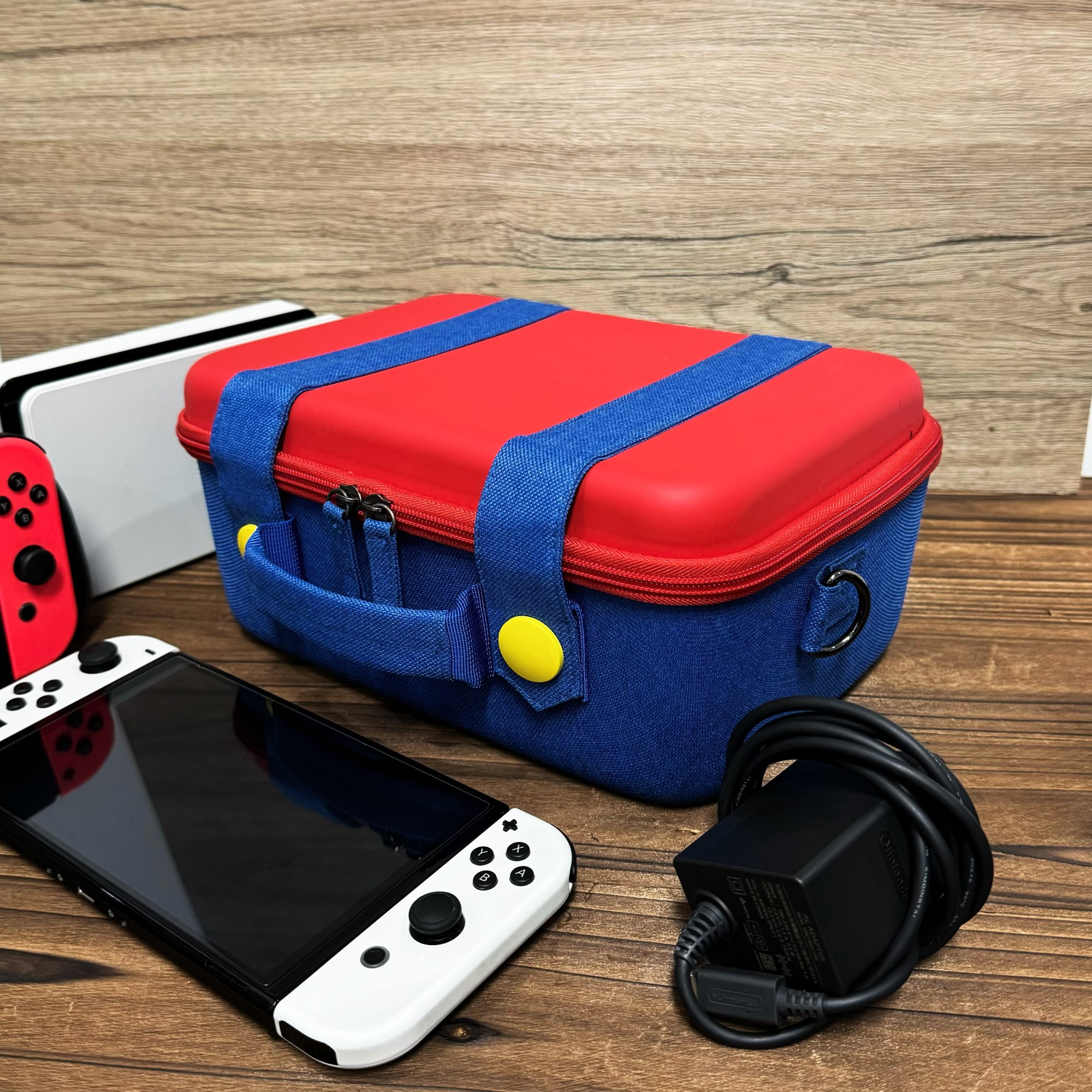 Funlab Nintendo Switch Carrying Case, Compatible with Switch OLED, 14 ...