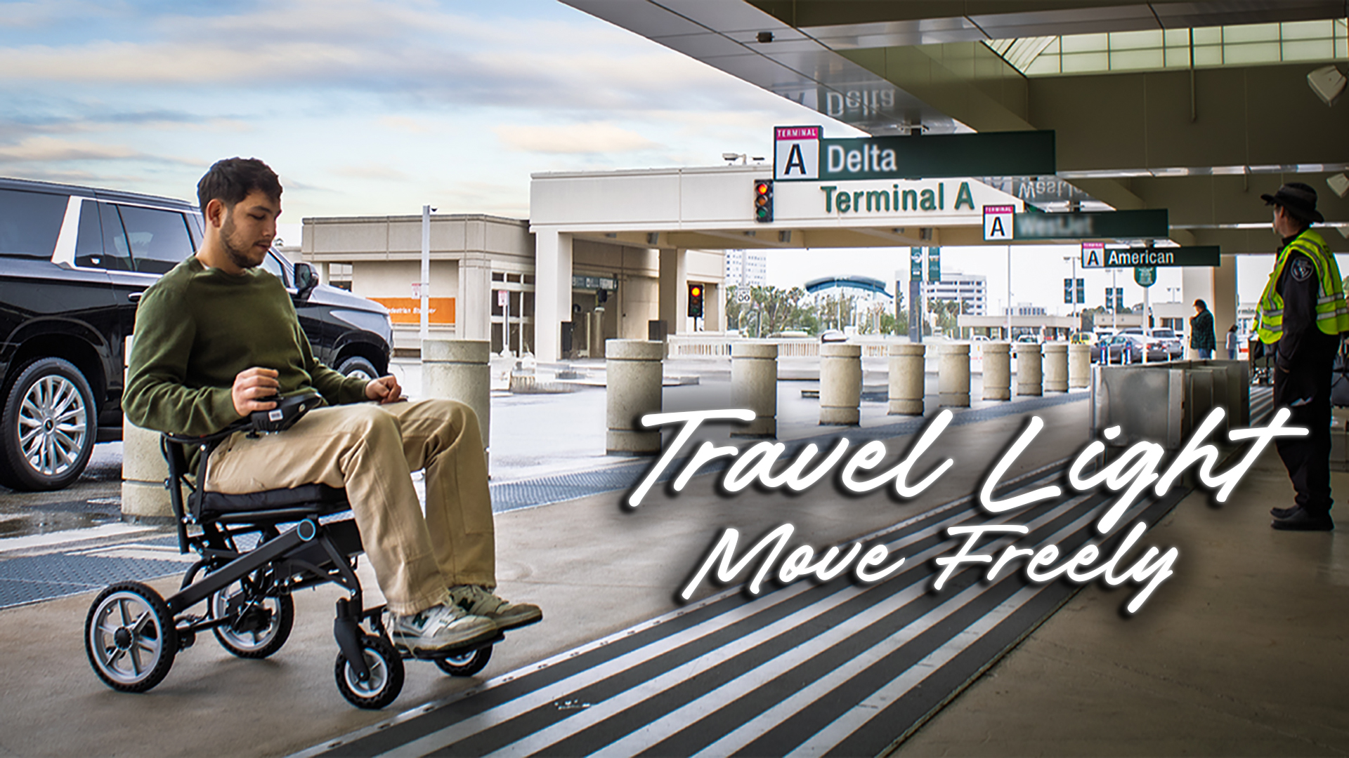 Rubicon Lightweight Electric Wheelchair - Foldable, Detachable Battery ...