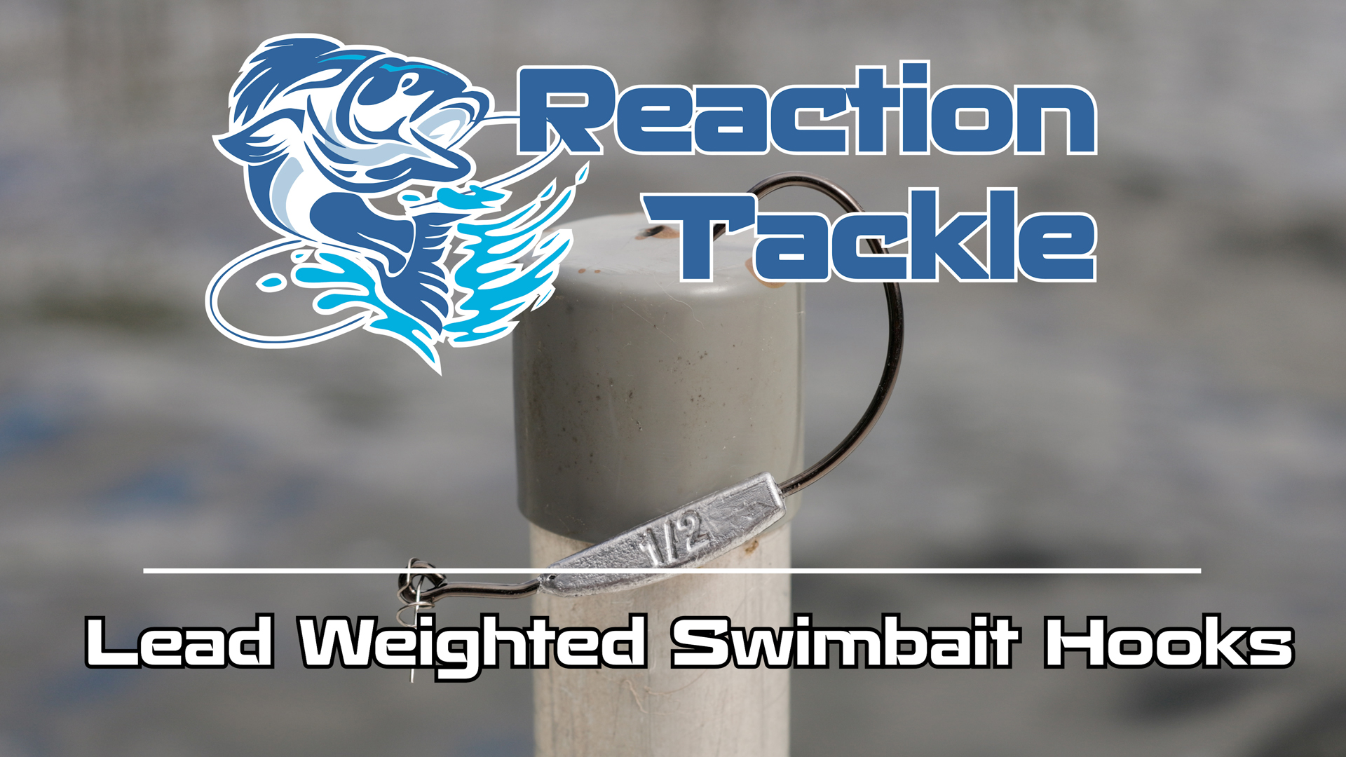 Reaction Tackle, Weighted Swimbait Hooks, 1/8oz 3/0, 10-Pack - Walmart.com