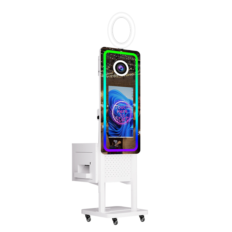 VANYA 21.5 inch Touch Screen Magic Mirror Photo Booth Portable Mirror ...